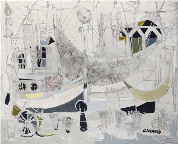 Claude Venard | The Port | MutualArt