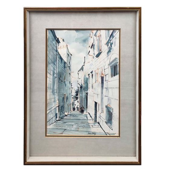 Ian Hay | BLUE ALLEY - KORCULA | MutualArt