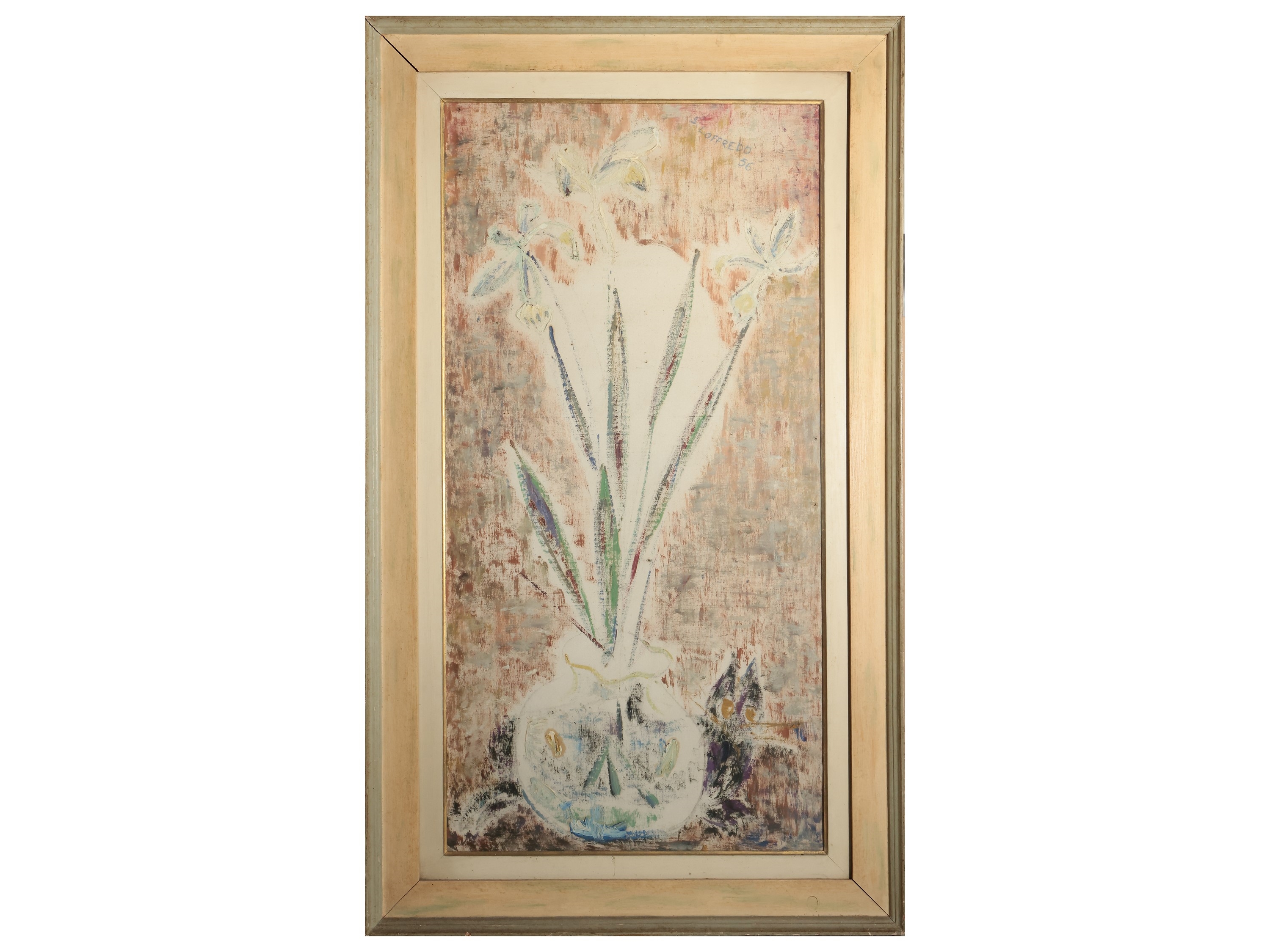 Silvio Loffredo | Vase of Flowers 1956 (1956) | MutualArt
