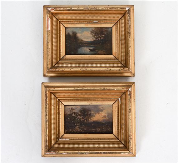 Alfred Cornelius Howland | LANDSCAPE O/C PAINTINGS | MutualArt