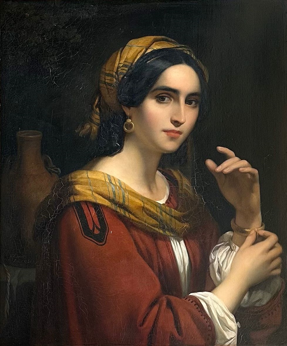 William Henry Furse | Gypsy with a Bracelet | MutualArt
