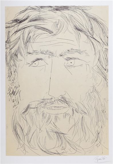 Giacomo Manzù | PORTRAIT FROM THE OMAGGIO A MICHELANGELO PORTFOLIO ...