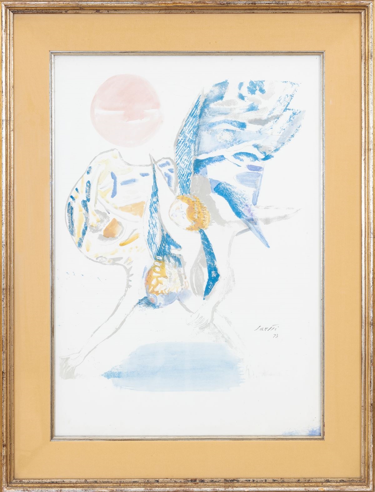 Bruno Saetti | Guardian Angels, 1973 (1973) | MutualArt