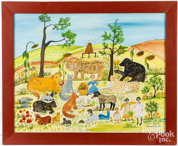 Barbara Strawser | Barbara Strawser folk art | MutualArt