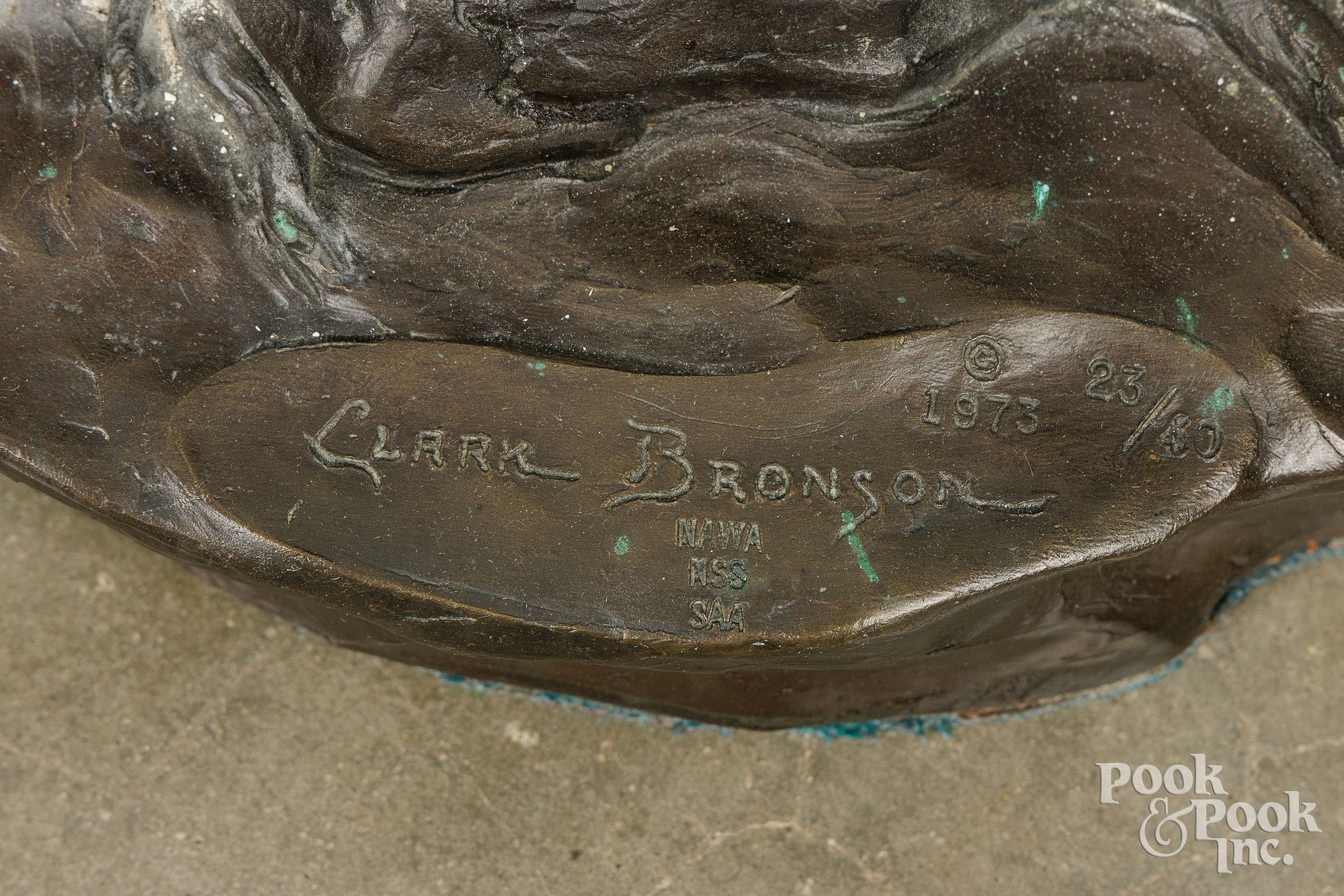 Clark Bronson | Clark Bronson bronze moose | MutualArt