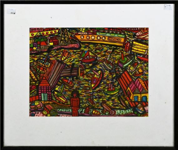 Ross Moore | STORMY WILLIAMSTOWN (1982) | MutualArt