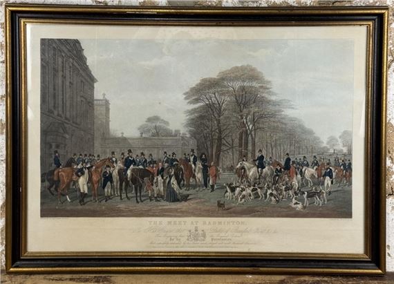 Henry Barraud | Antique English fox hunting lithograph after William ...
