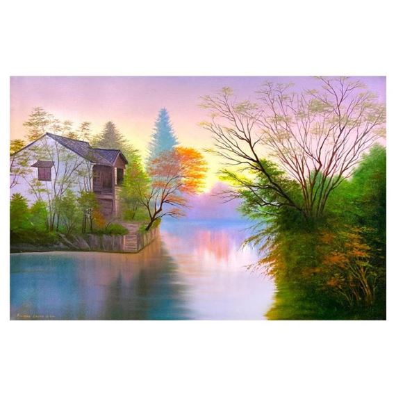 Richard Leung | Richard Leung, Peaceful Life Original Oil Painting on ...