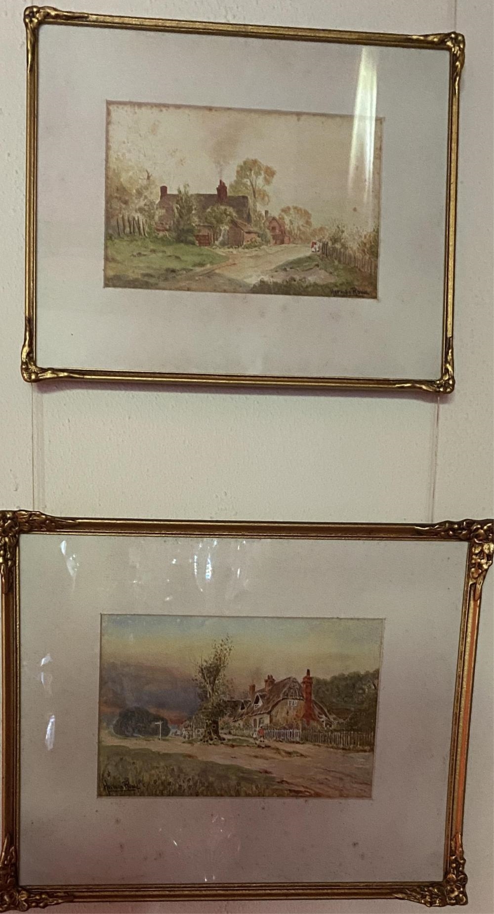 Herman Rowe | English Cottage Scenes | MutualArt