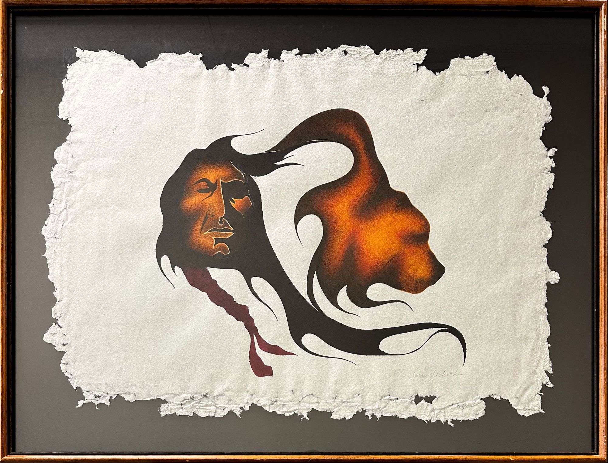 Garry Meeches | Warrior and the Bear | MutualArt