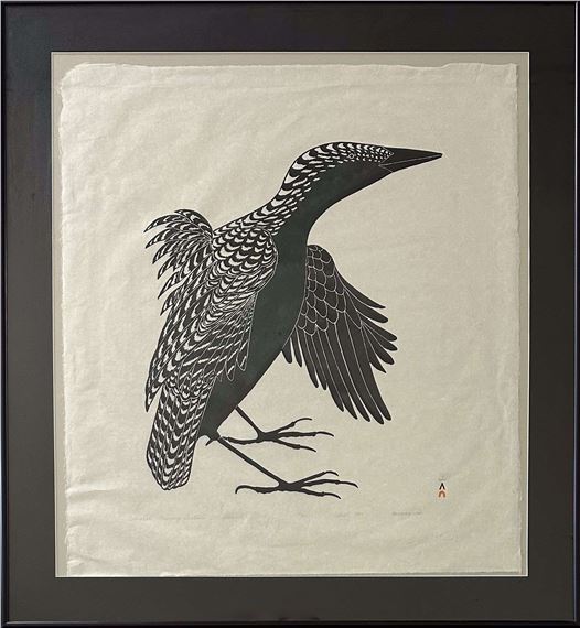 Kananginak Pootoogook | Tuktu of Tasikjuak (1973) | MutualArt