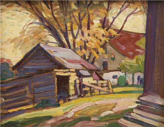 Peter Clapham Sheppard | The Old Shed | MutualArt