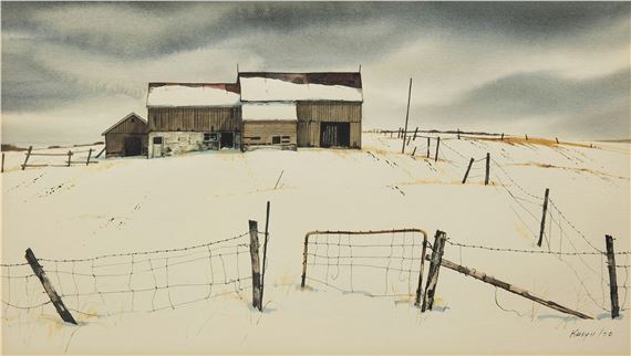John Kasyn | Farm Near Lake Scugog (1970) | MutualArt