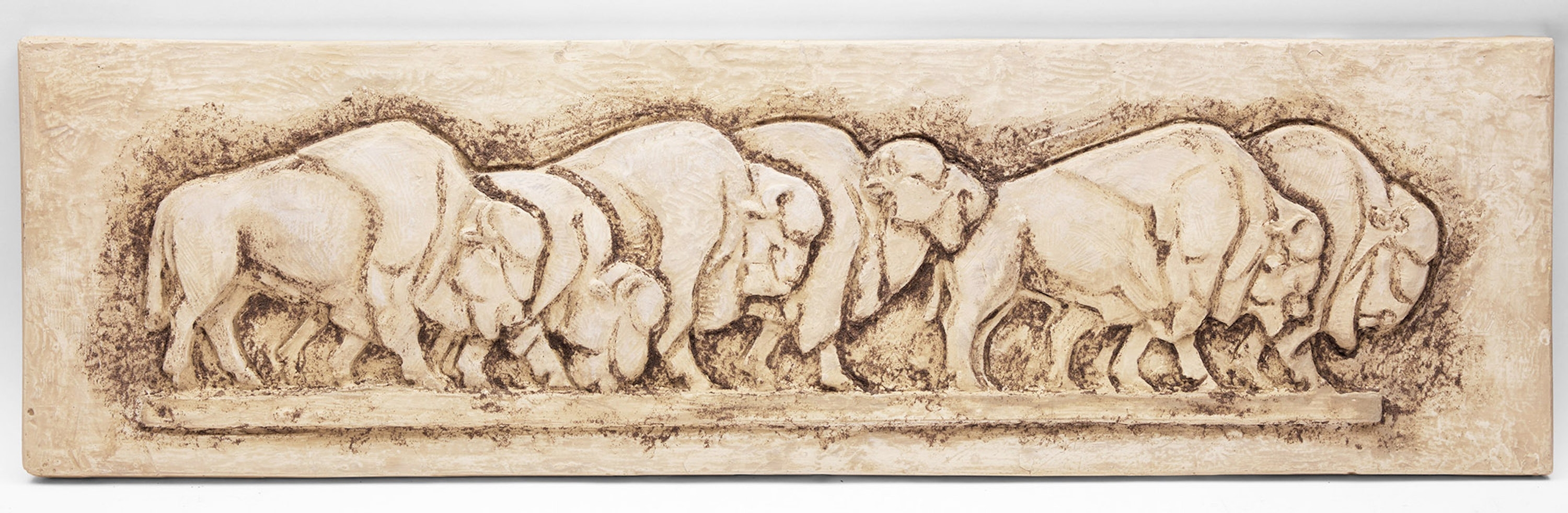 Florence Wyle | Herd of Bison | MutualArt