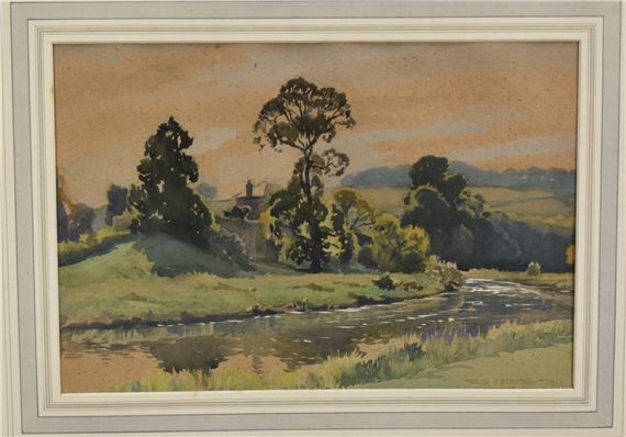 Walter Spradbery | On The Arun (1944) | MutualArt