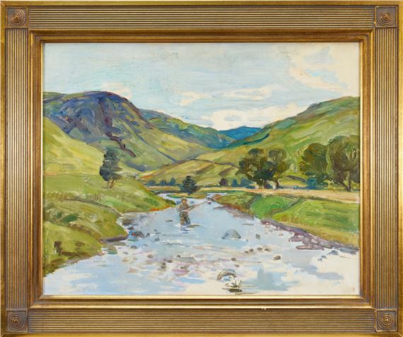 Peter Biegel | Salmon Fishing | MutualArt