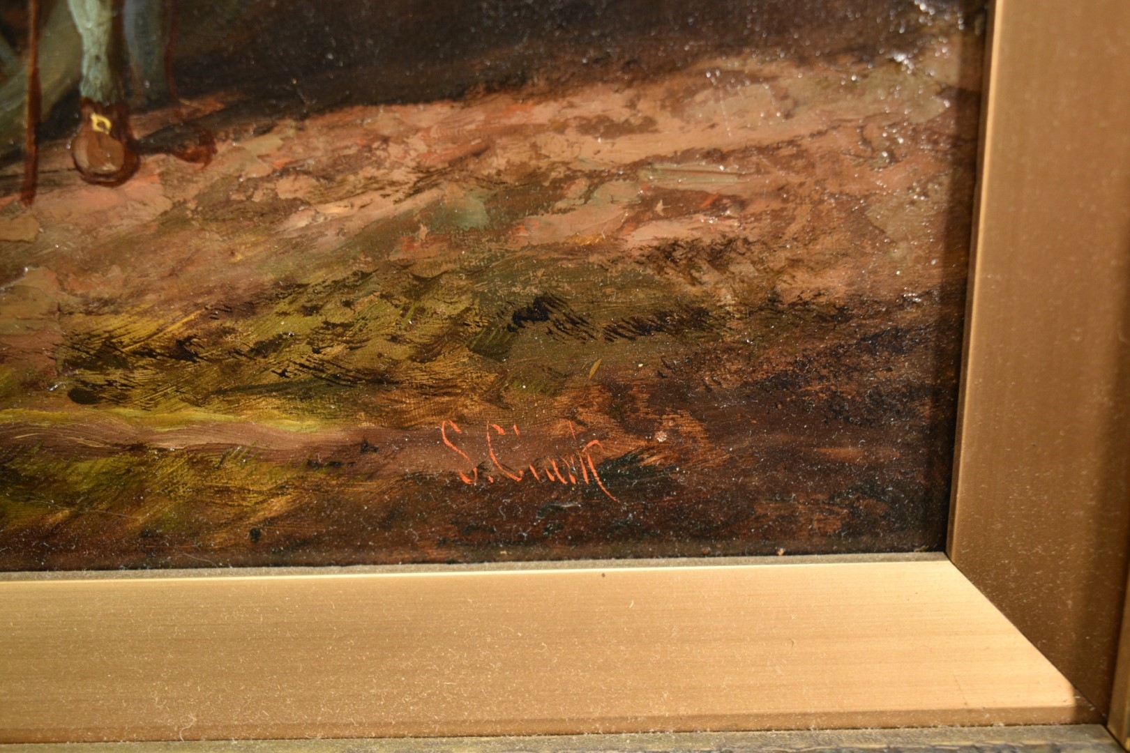 Samuel James Clark | horse-drawn timber wagon | MutualArt