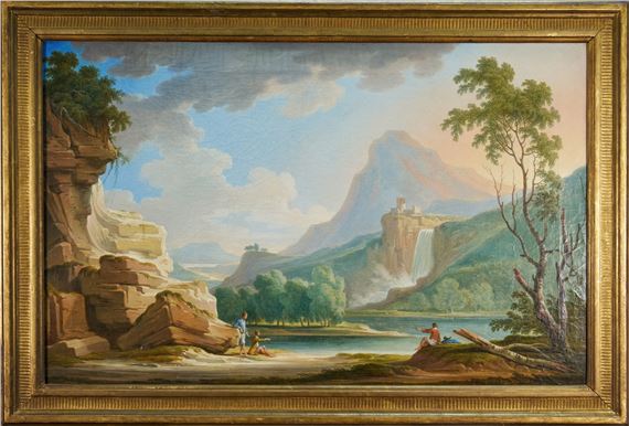 Adolf Friedrich Harper | Extensive Continental Landscape (1789) | MutualArt