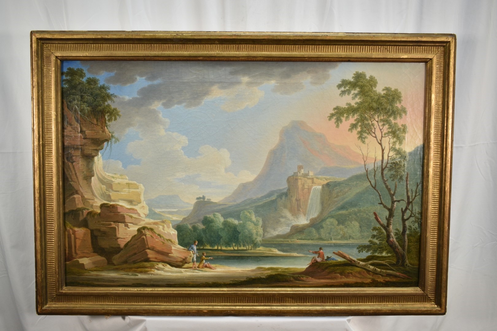 Adolf Friedrich Harper | Extensive Continental Landscape (1789) | MutualArt