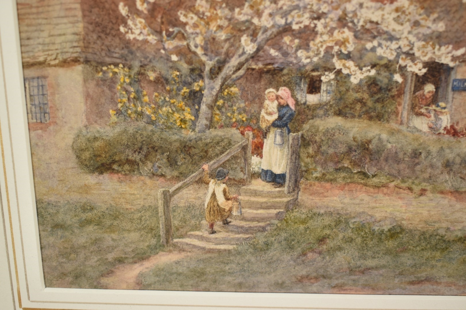 Helen Allingham | Cherry Tree Cottage | MutualArt