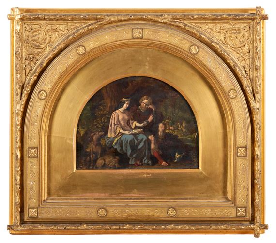 Joseph Noel Paton | SAINT MARGARET READING THE SCRIPTURE TO MALCOLM ...