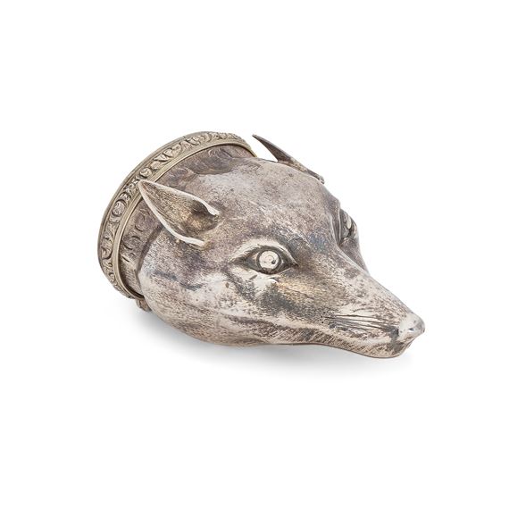 Joseph Willmore | A William IV silver fox head snuff box (1835) | MutualArt