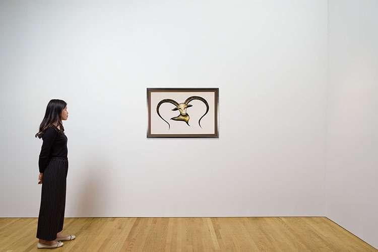 Benjamin Chee Chee | Ram's Head (1975) | MutualArt
