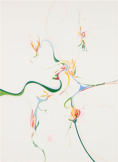 Alex Janvier | Delicate China | MutualArt