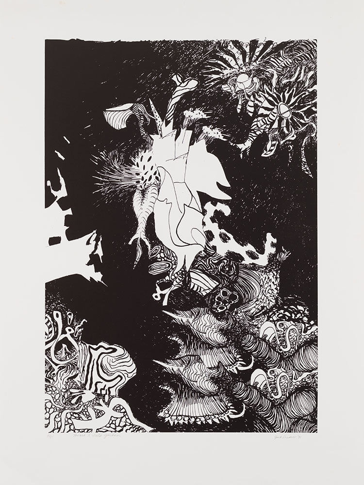 Jack Leonard Shadbolt | Toward a White Garden (1996) | MutualArt