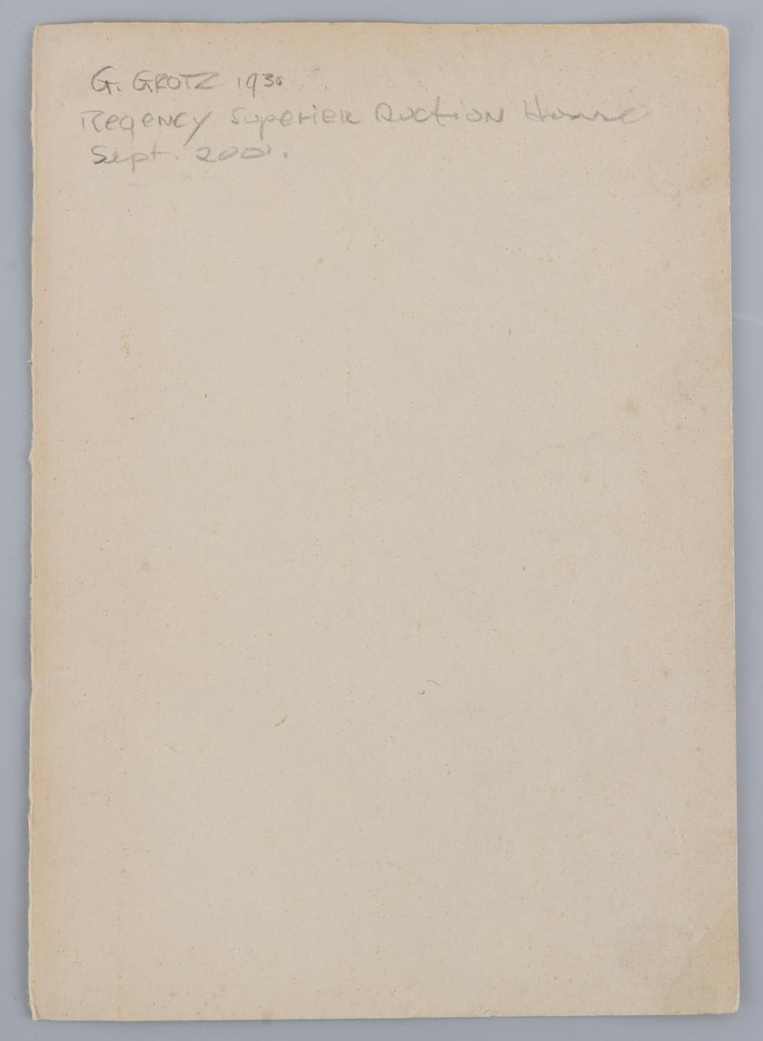 George Grosz | WWII GERMAN THIRD REICH GEORGE GROSZ SKETCH | MutualArt