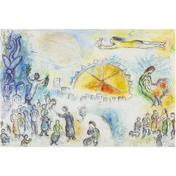 Marc Chagall | Work on paper, Marc Chagall (1975) | MutualArt