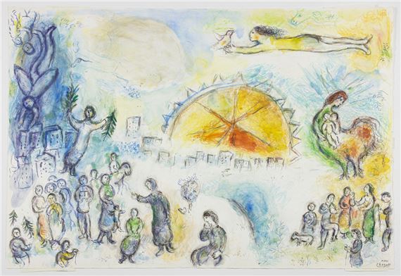 Marc Chagall | Work on paper, Marc Chagall (1975) | MutualArt