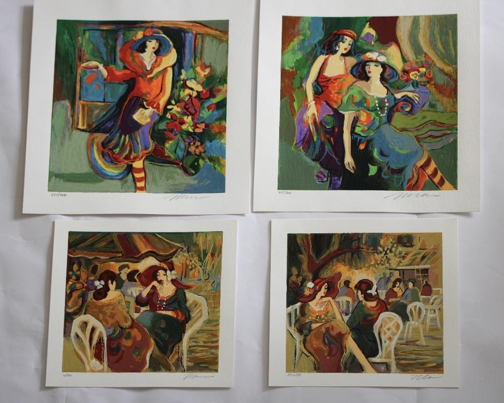 Isaac Maimon | Isaac Maimon - Four unframed serigraph on paper | MutualArt