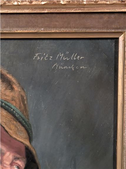 Fritz Müller | The mountain farmer | MutualArt