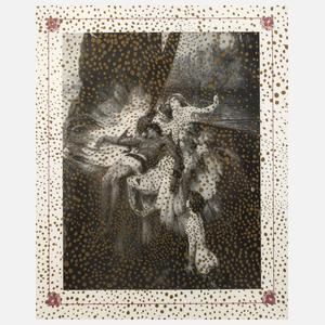 Michael Buthe | Mythologische Szene (1990) | MutualArt