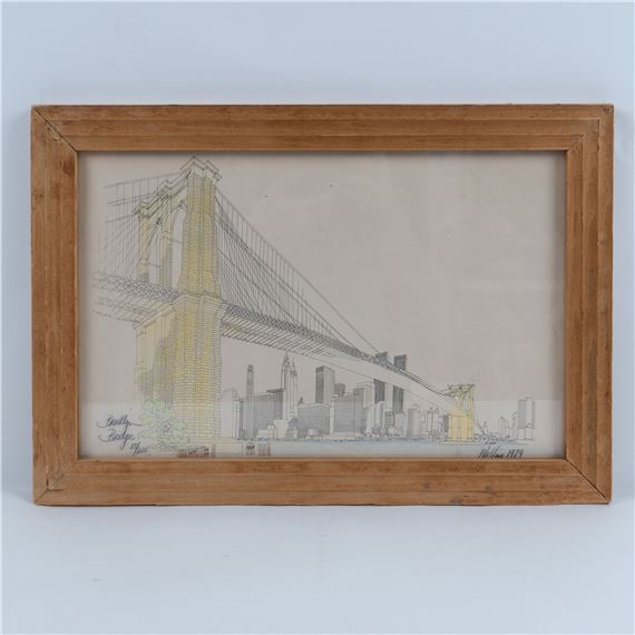 Richard Welling | Brooklyn Bridge (1979) | MutualArt