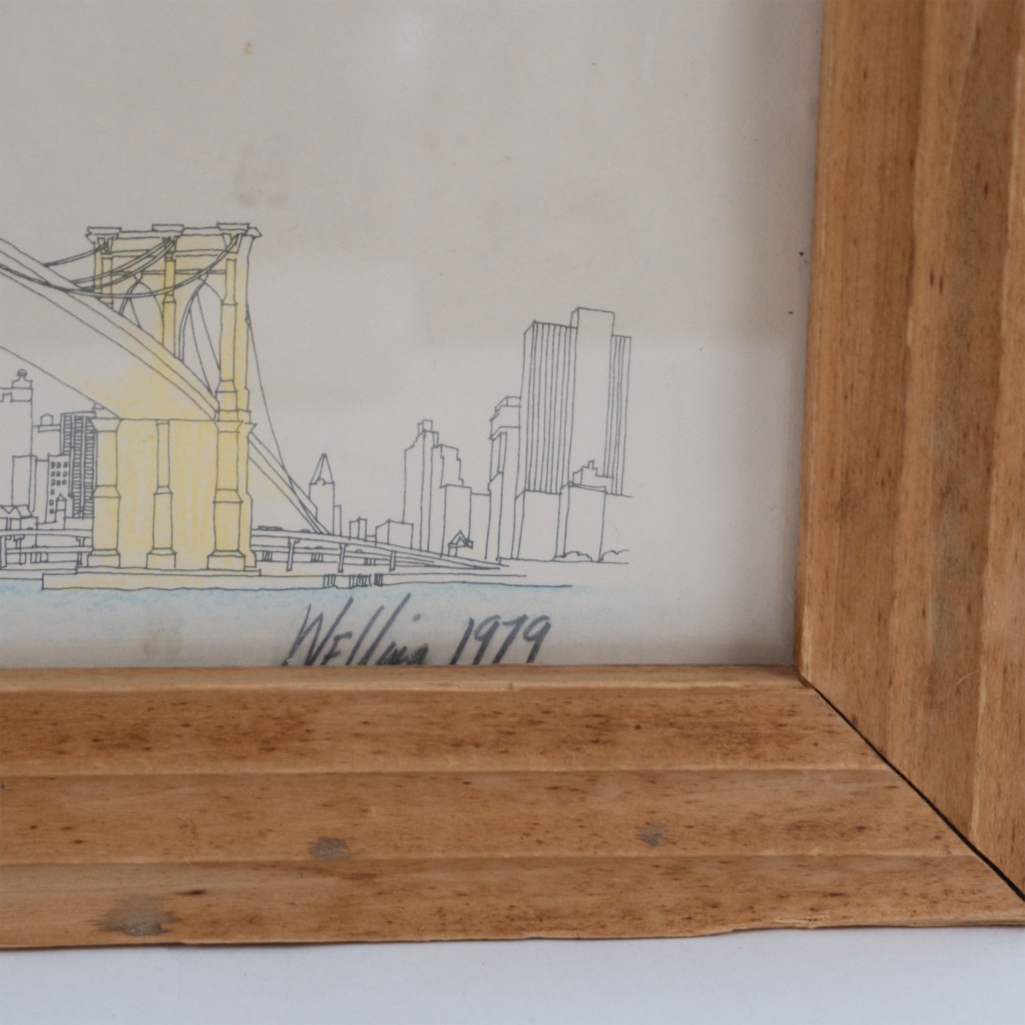 Richard Welling | Brooklyn Bridge (1979) | MutualArt