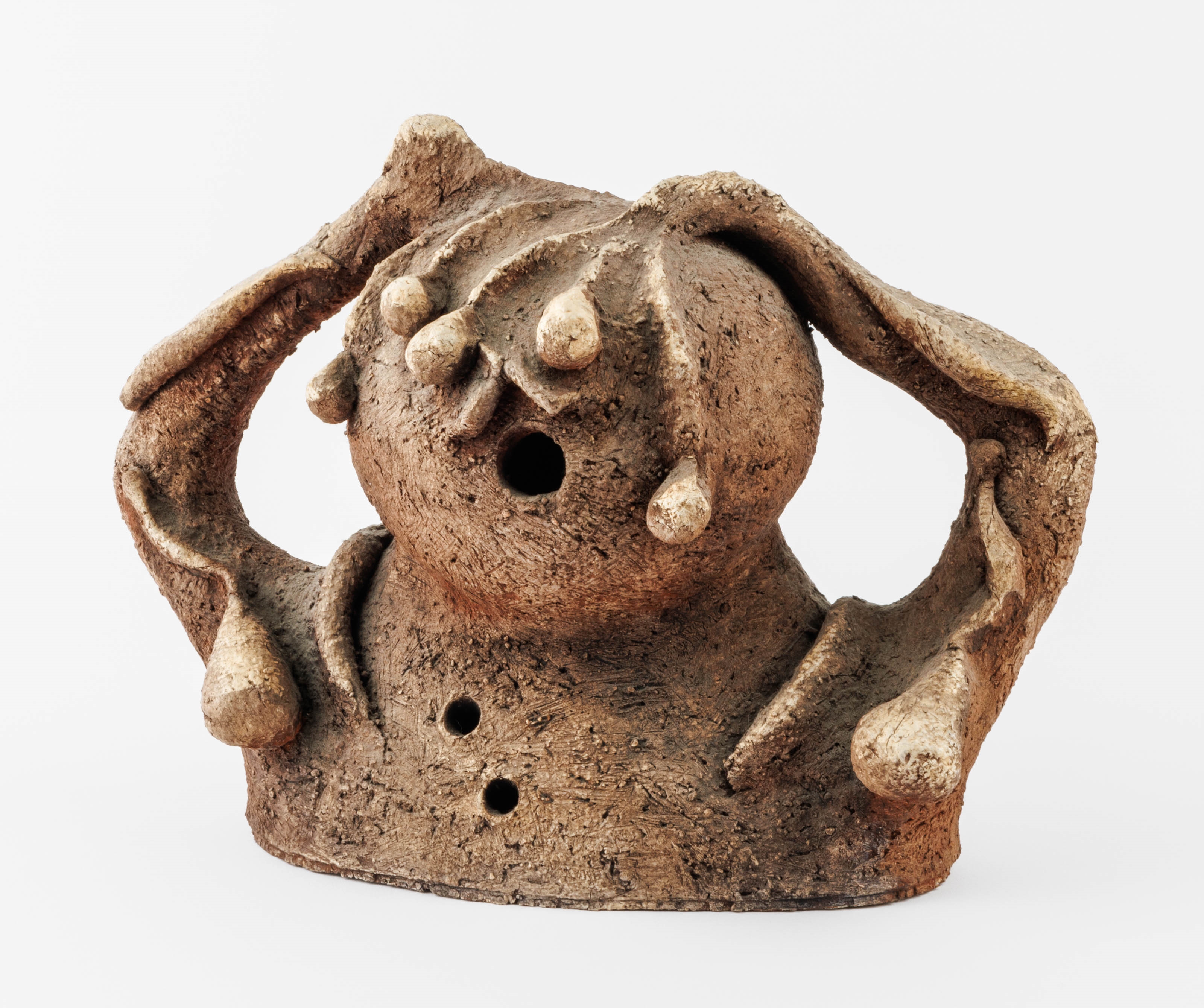 Yves Rhayé | Two ceramic sculptures | MutualArt