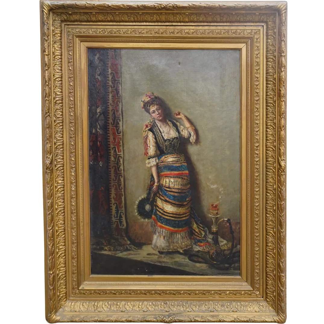 Cora Richardson | Portrait of an Orientalist figure | MutualArt