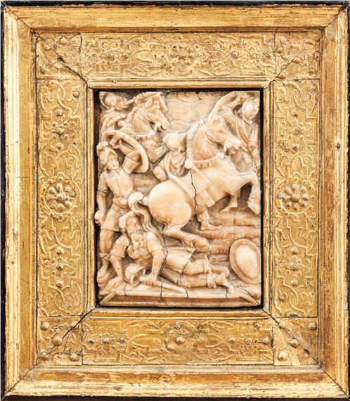 Flemish School, 16th Century | A Flemish alabaster relief with the Conversion of Saul (16th ...