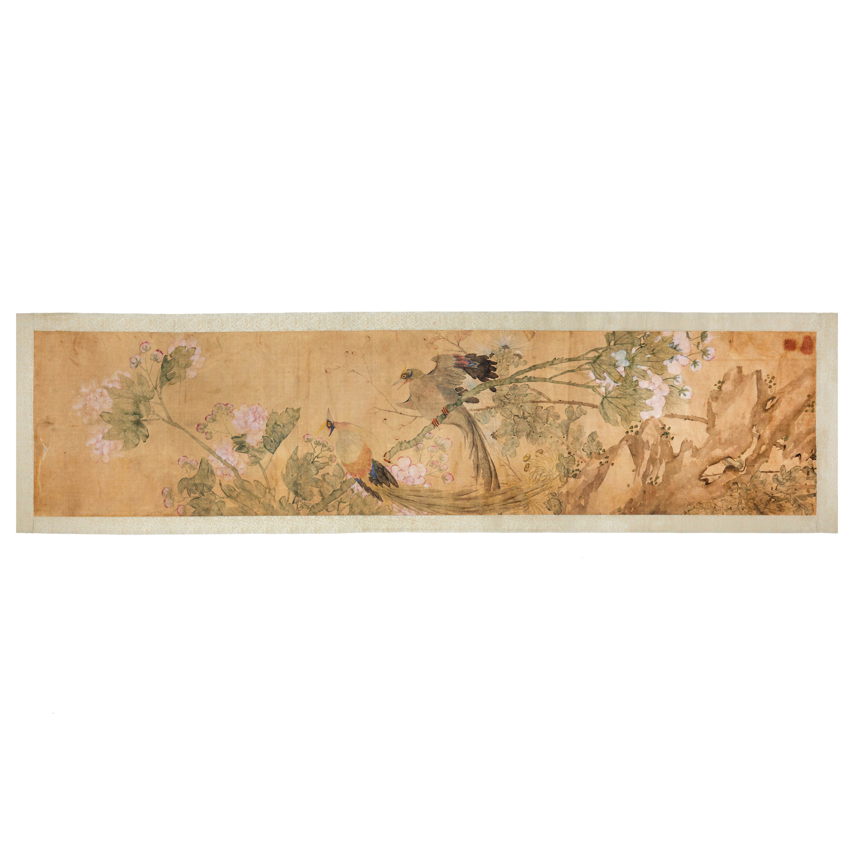 Chinese School | A decorative Chinese scroll painting | MutualArt