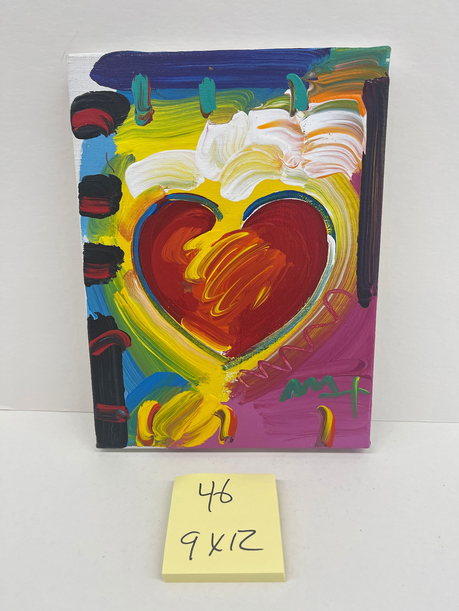 Peter Max | HEART SERIES | MutualArt
