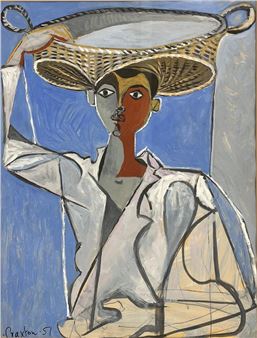 John Craxton | CATS PLAYING (1955) | MutualArt