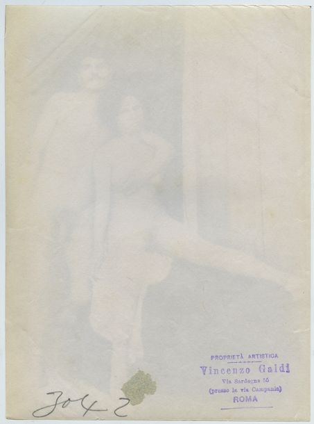 Vincenzo Galdi | Vincenzo GALDI (1871-1961). Nude Study, circa 1900. Vintage - Lot 337 (Circa ...