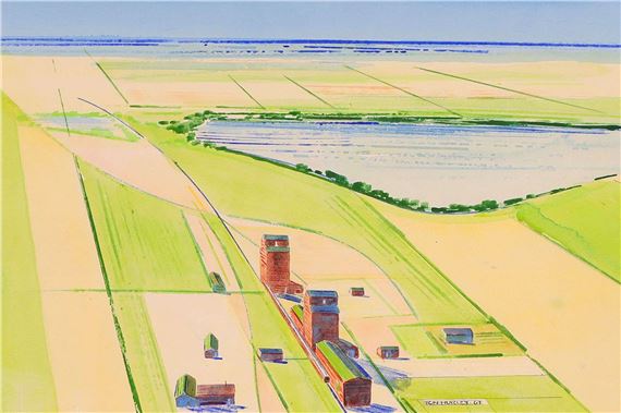 Robert Newton Hurley | SHELL LAKE; 1967 (1967) | MutualArt