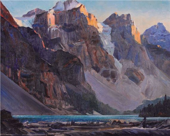 Peter Maxwell Ewart | MORAINE LAKE | MutualArt