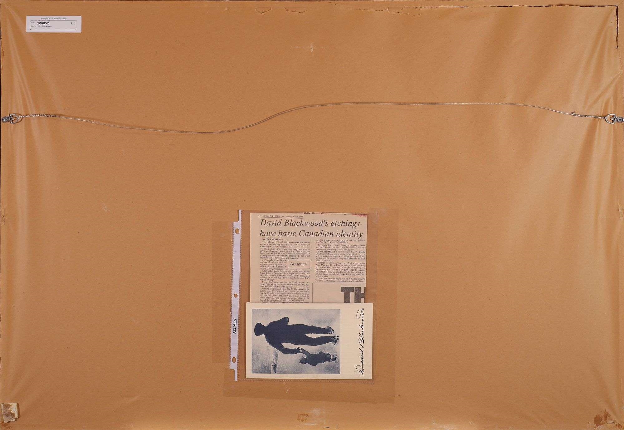 David Blackwood | THE BURNING OF WILLIAM FIFIELD'S FORGE; 1974 (1974 ...