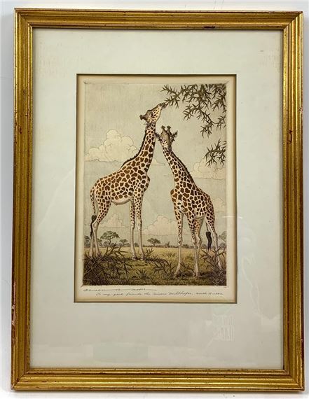 Benson Bond Moore | Giraffes | MutualArt