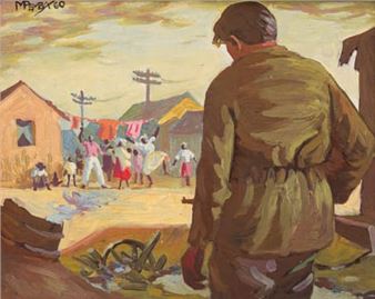 George Pemba | Township Woman (76) | MutualArt