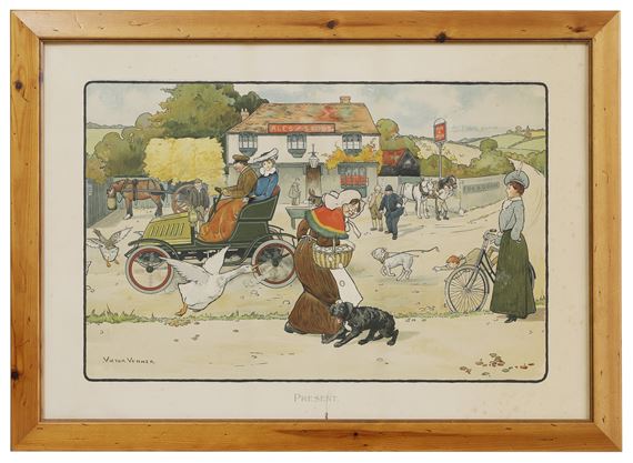 Victor Venner | Past and Present (1903) | MutualArt